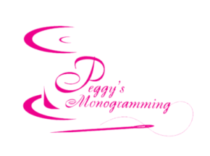 Peggy’s Monogramming – and Embroidery